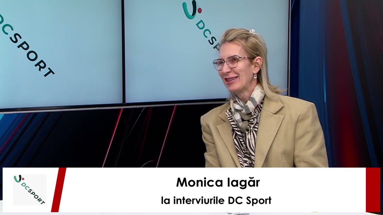 Monica Iagăr, interviul zilei la DC Sport - DCNews TV