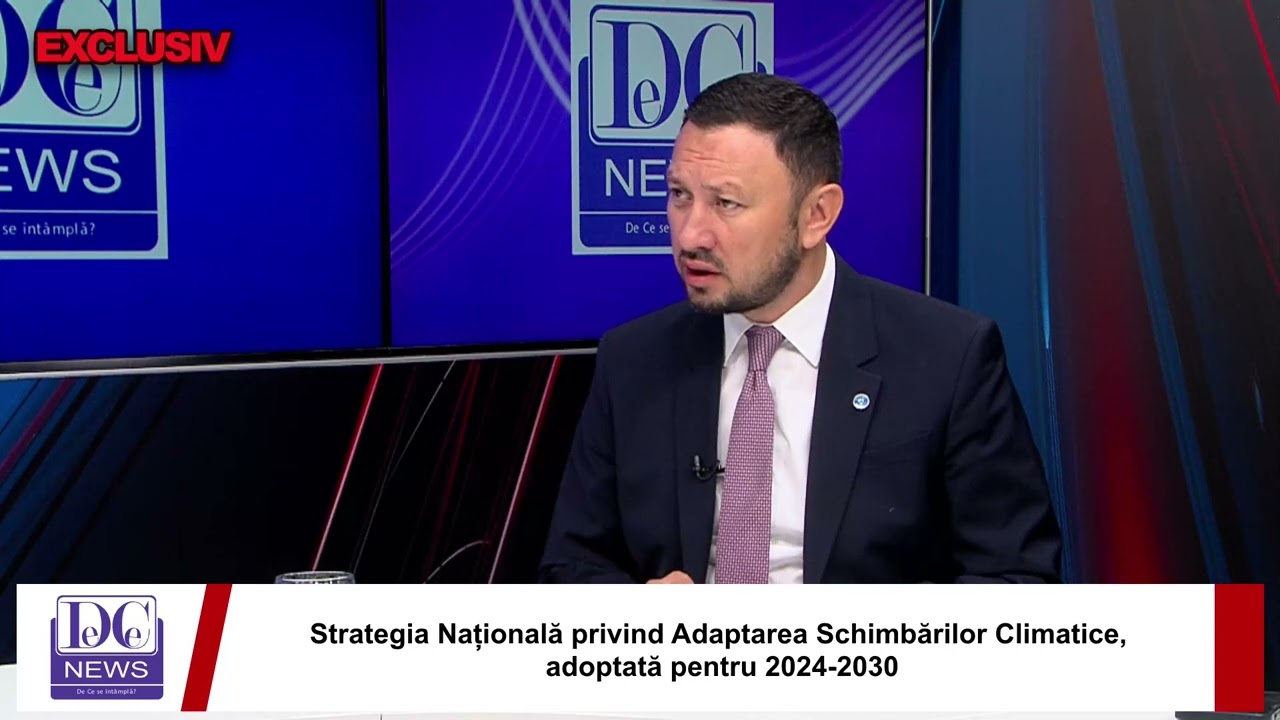 Mircea Fechet, ministrul Mediului, Apelor şi Pădurilor, interviu la DC ...