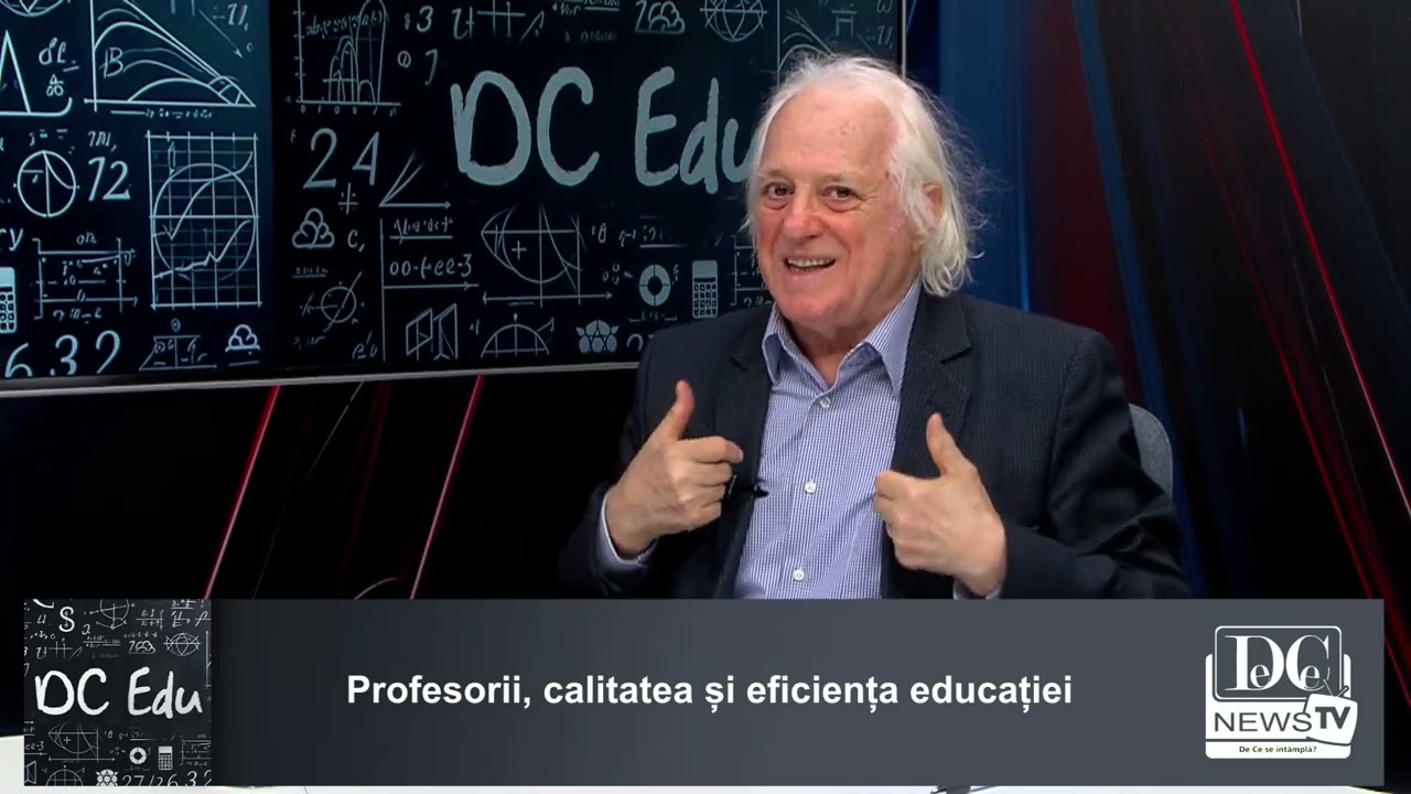 Prof. univ. dr. emerit Ioan Neacșu, la DC Edu / video - DCNews TV